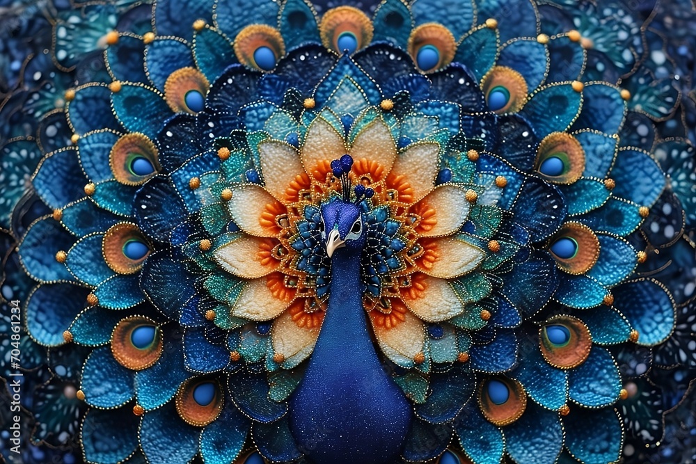 Exquisite mandalas merging intricate patterns with animal motifs like ...