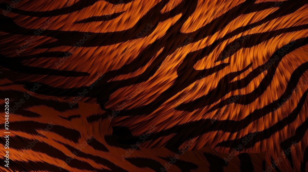 tiger skin background Stock Photo | Adobe Stock