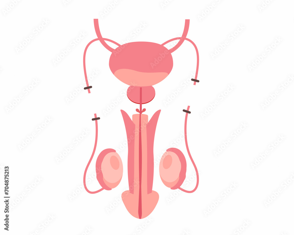 Male sterilization, Vasectomy human Vasectomy Man reproductive anatomy after surgery Stock ...