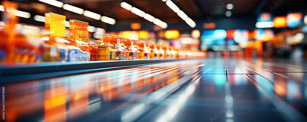 Supermarket Shelves and Consumer Goods Display: Organized Retail ...