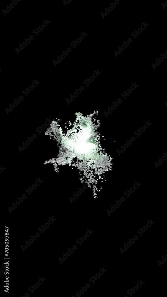 Particles Light Trails 3D animation Stock Video | Adobe Stock