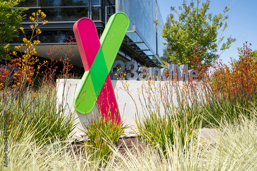 Sunnyvale, CA, USA - May 4, 2022: 23andMe sign is seen at its ...
