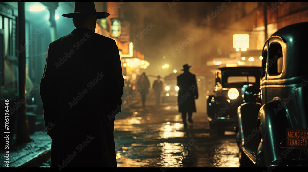 Draw inspiration from classic mafia films and capture images that ...