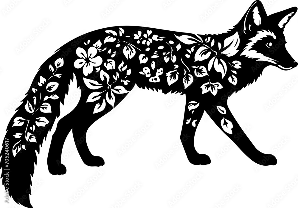 Fox SVG, fox head SVG, fox face svg, fox silhouette svg, standing fox ...