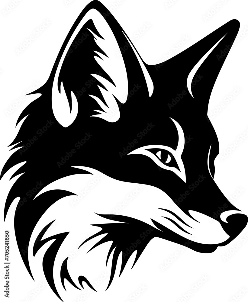Fox SVG, fox head SVG, fox face svg, fox silhouette svg, standing fox ...