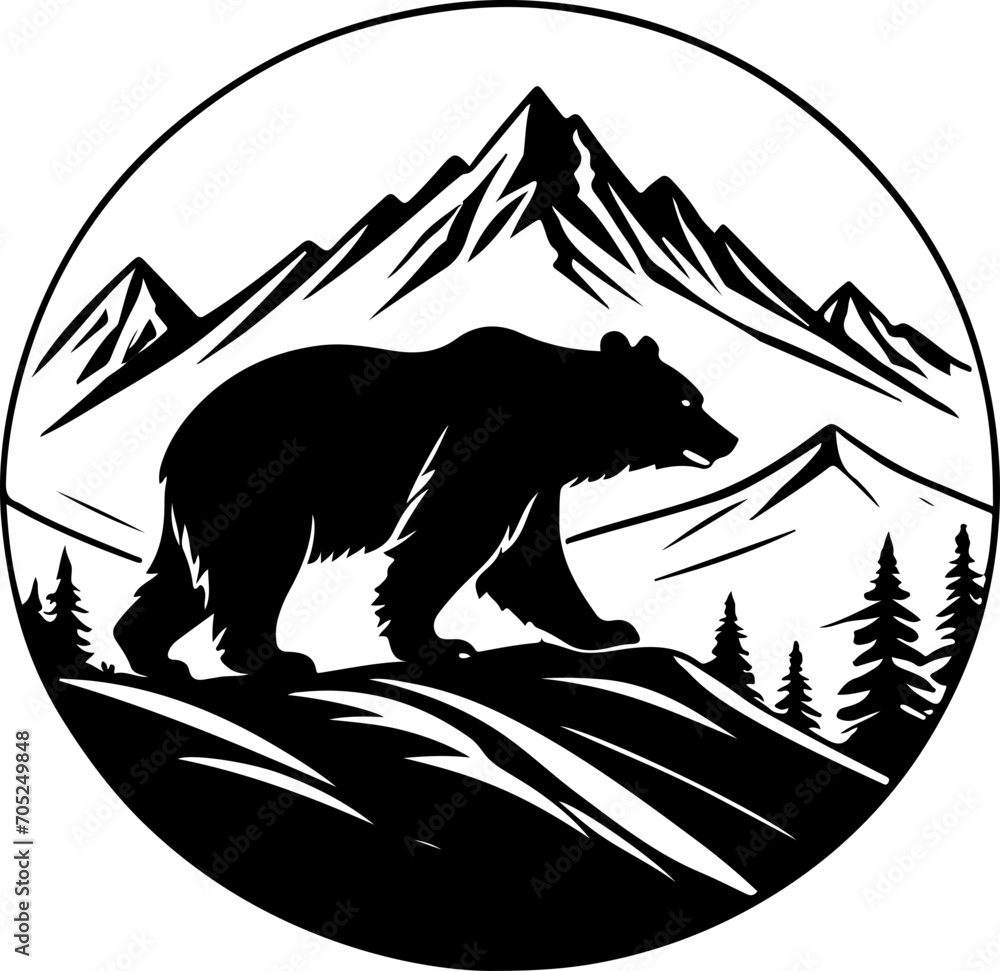 Bear SVG, Grizzly Bear SVG, Mama Bear SVG, Bear Paw svg, Bear Family ...