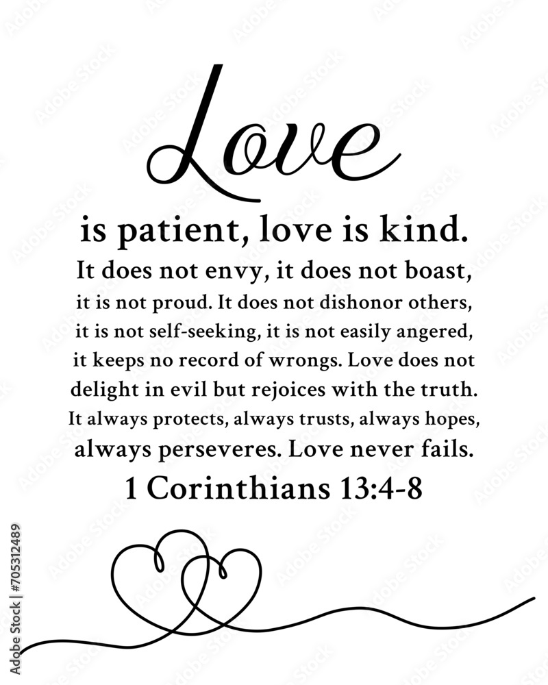 Love Definition According To 1 Corinthians 13 Verses 4 To 8 Minimalist love-definition-according-to-1-corinthians-13-verses-4-to-8-minimalist