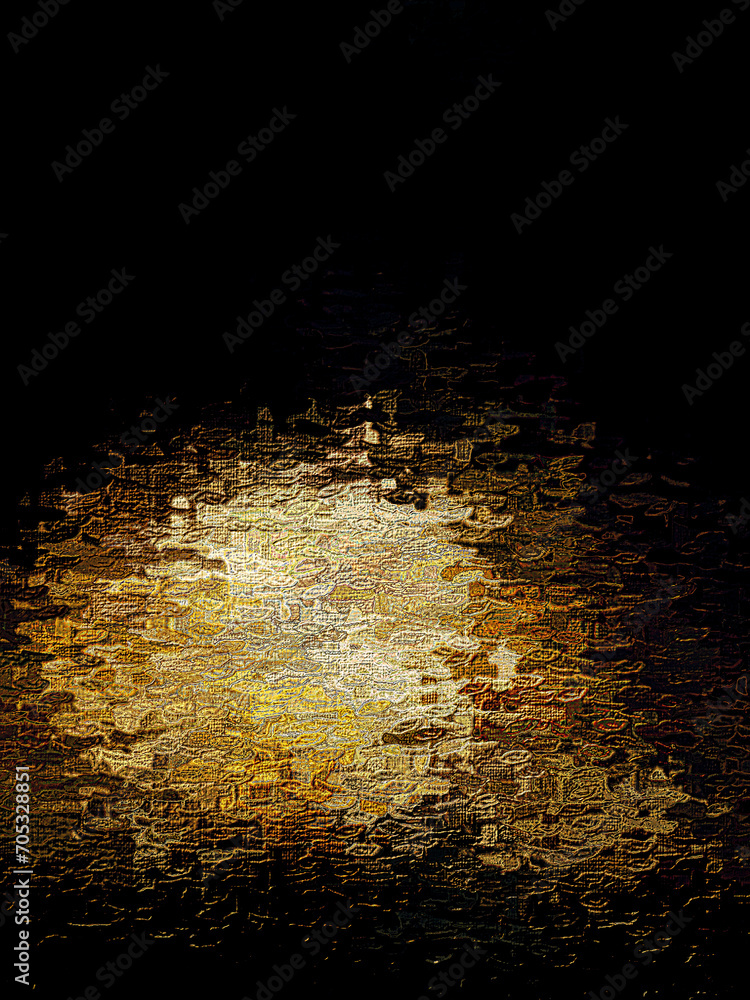 Color illustration for the screensaver of the desktop of gadgets and ...