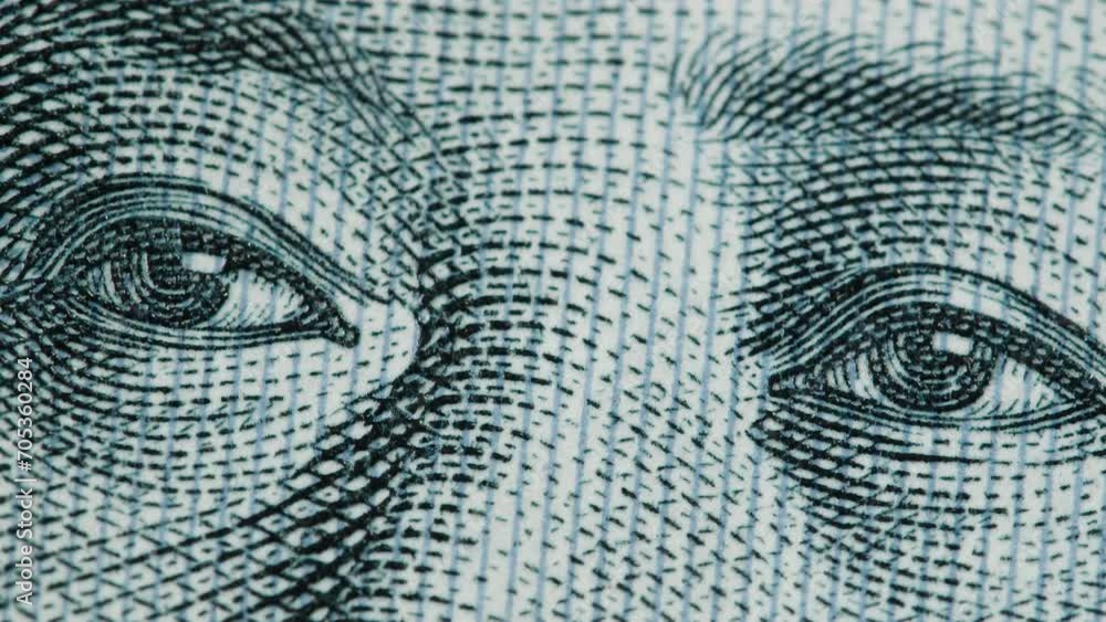 Detailed close up of 10 Yuan, the Chinese currency. 10 Renminbi the ...