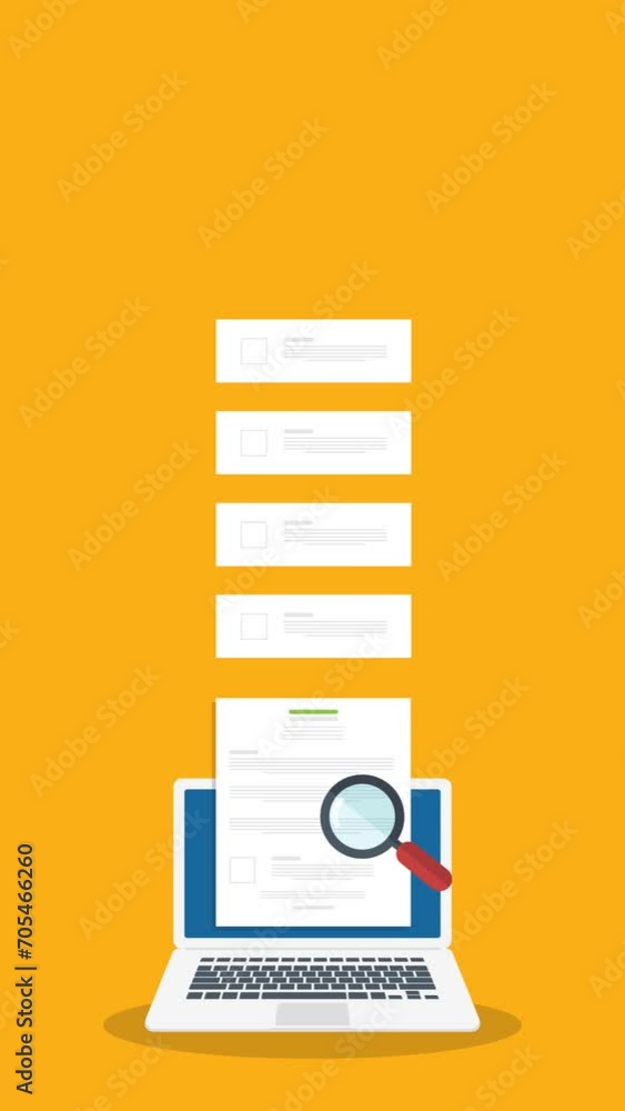 Document inspection. Online digital document inspection or assessment ...