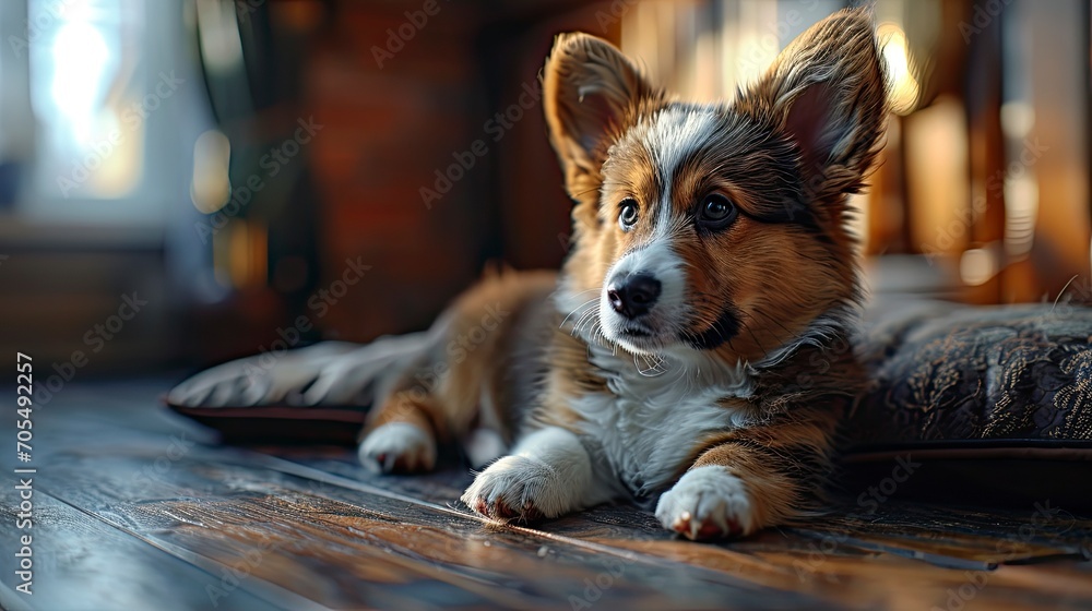 Happy Puppy Welsh Corgi 14 Weeks, Desktop Wallpaper Backgrounds ...