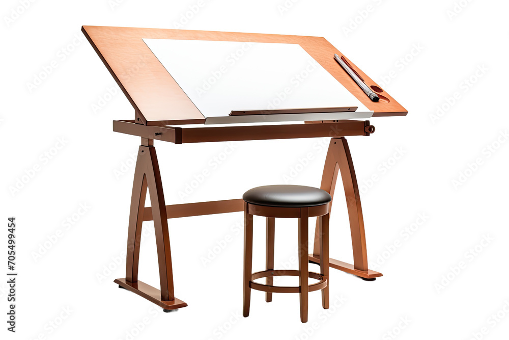Professional Drafting Table with Integrated Parallel Bar Showcase ...
