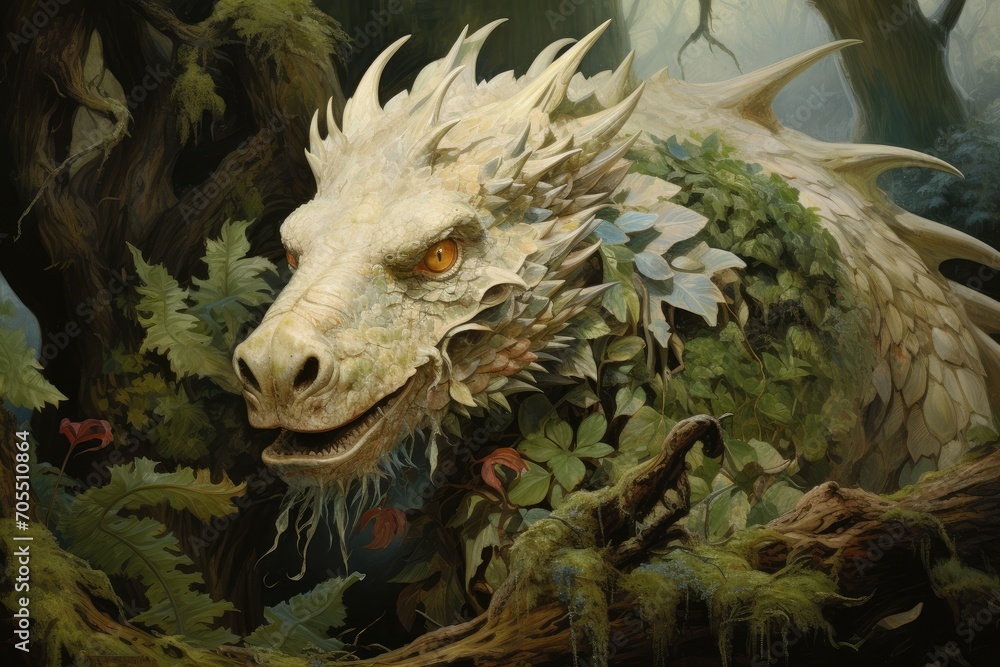 Mythical Creatures: Capture paintings of creatures that may have held ...