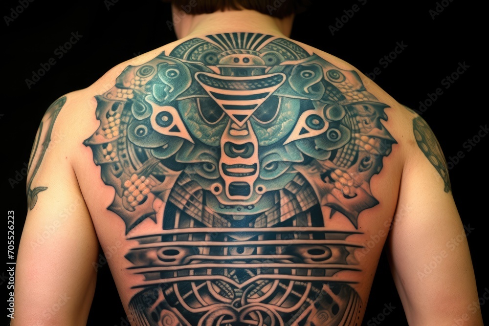 Ancient Tattoo Designs: Capture paintings that resemble ancient tattoo ...