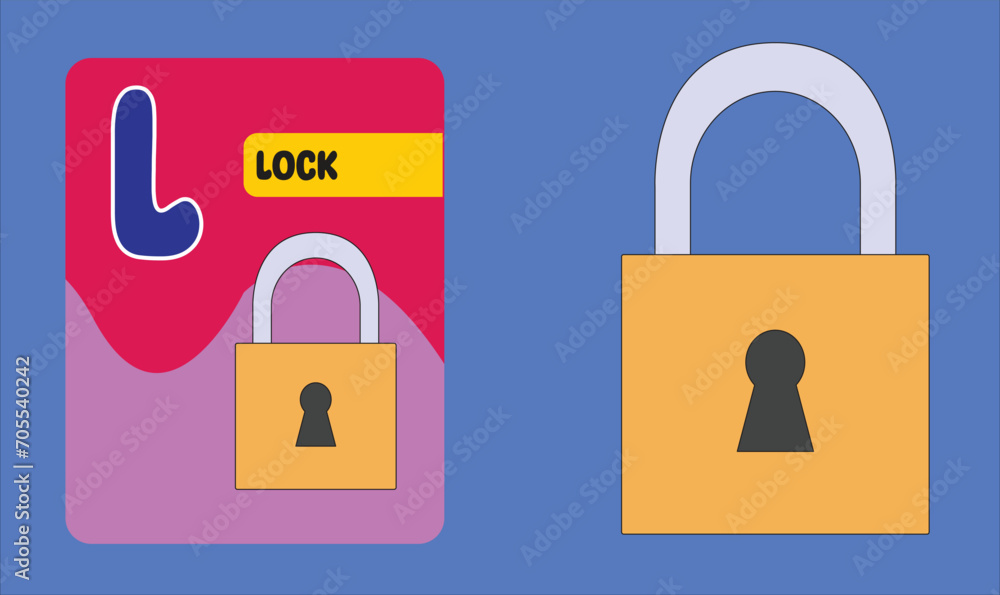 Alphabet cards for kids. Educational preschool learning ABC card with ...