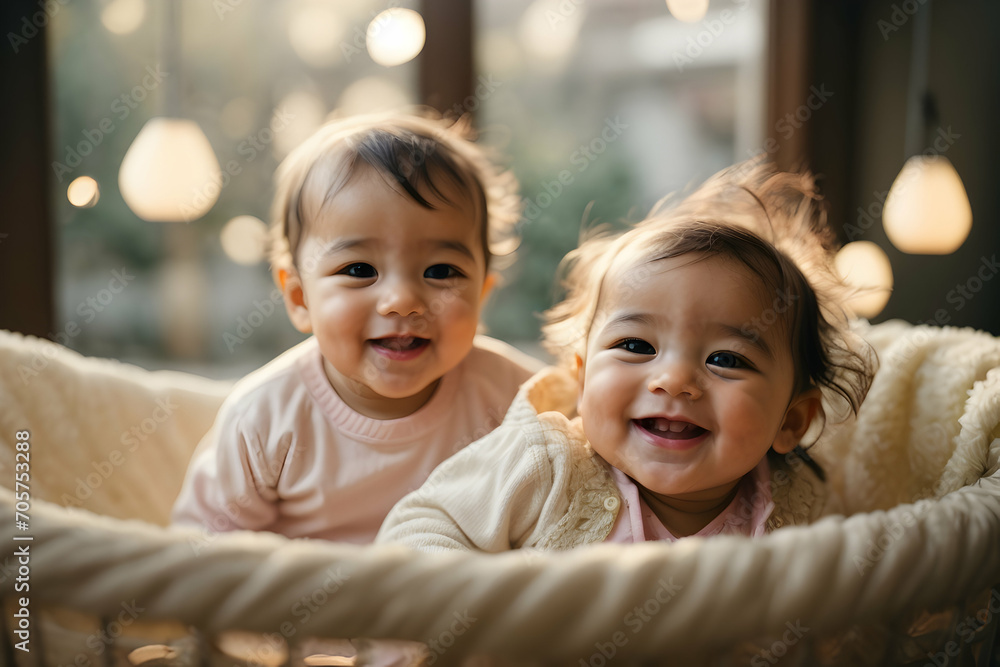 Capture the joy of a baby's smile, a universal symbol of pure happiness ...
