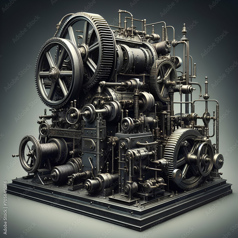 Vintage Sci-Fi Highly Detailed Unusual Retro Magical Steampunk Grungy ...