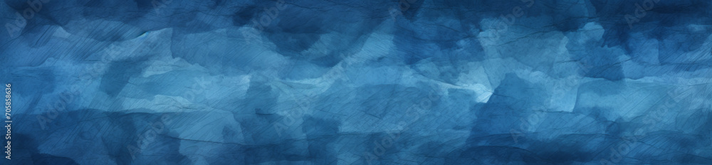 Blue seamless background, in the style of canvas texture emphasis, dark ...