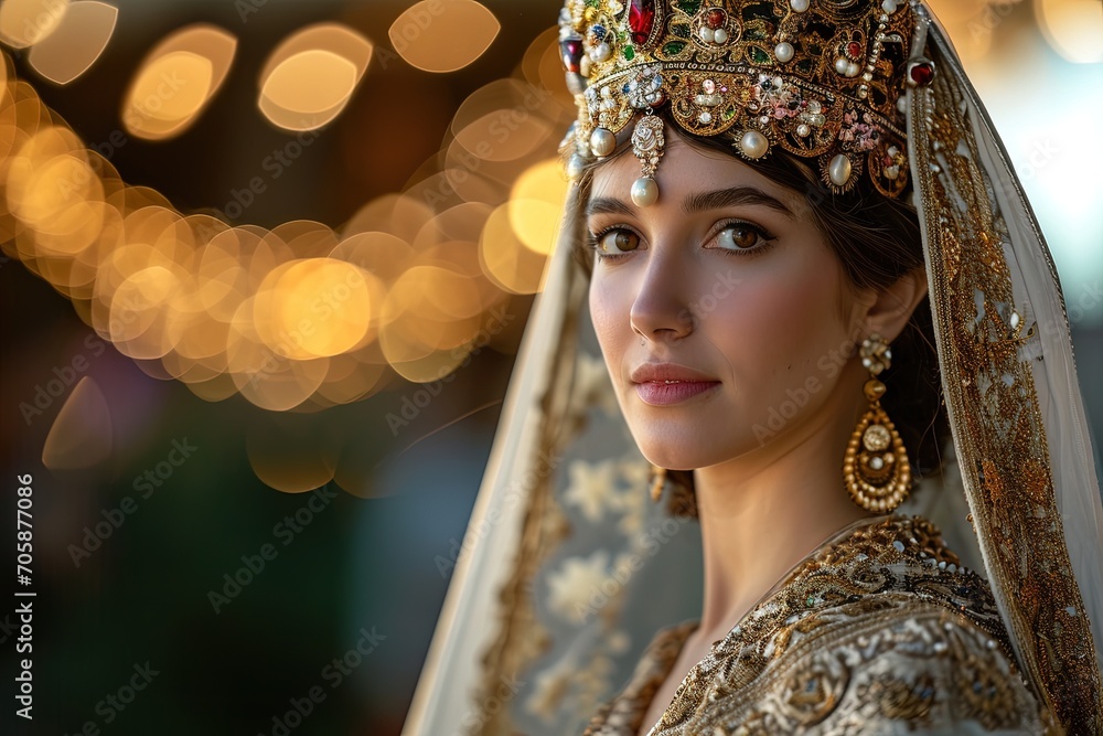 Beautiful queen Esther, Bible story. Stock Photo | Adobe Stock