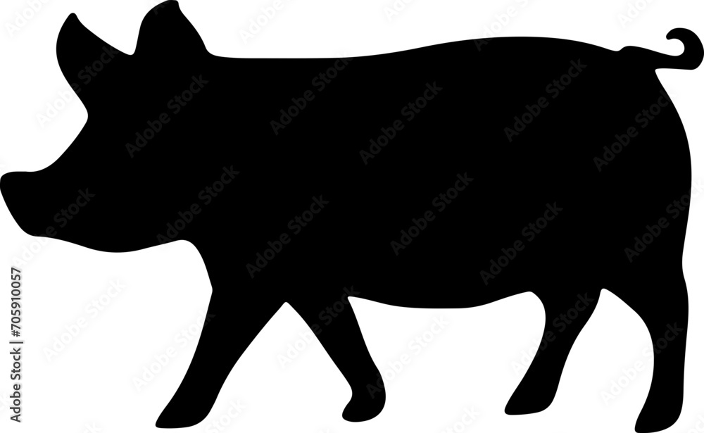 Vetor de Pig SVG bundle, Pig SVG, pig face SVG, pig head svg, pig ...