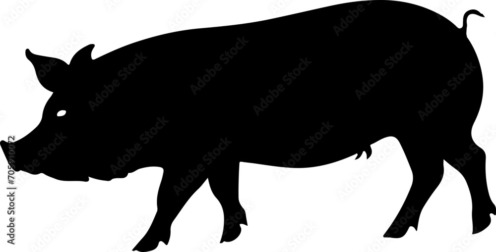 Vetor de Pig SVG bundle, Pig SVG, pig face SVG, pig head svg, pig ...