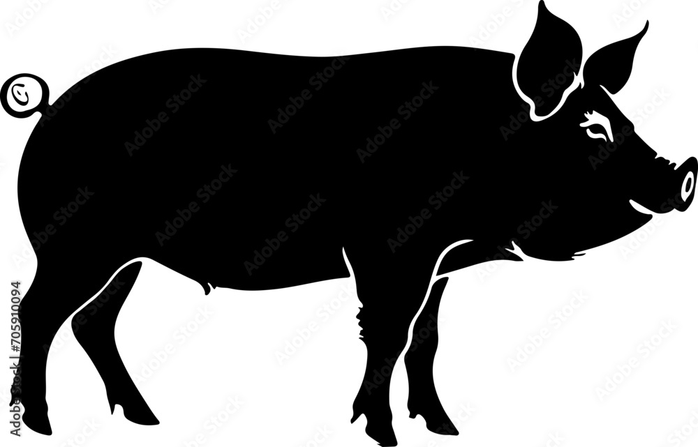 Vetor de Pig SVG bundle, Pig SVG, pig face SVG, pig head svg, pig ...