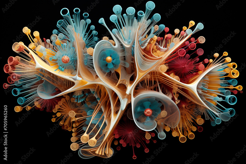Documenting the organized arrangement of molecules in a protein's ...