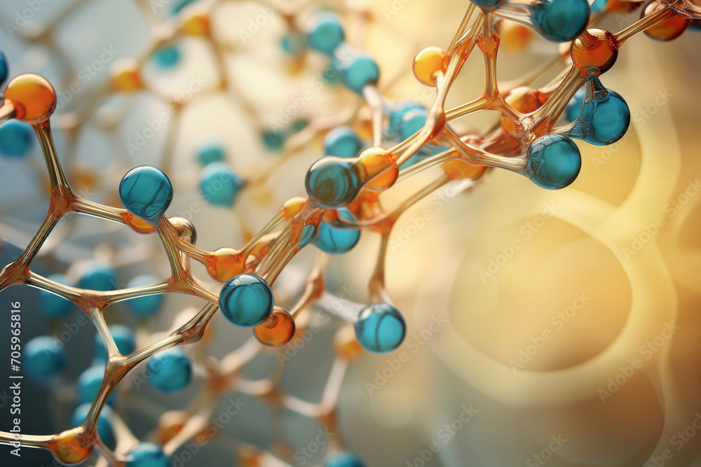 Documenting the molecular structure of enzymes, highlighting their ...