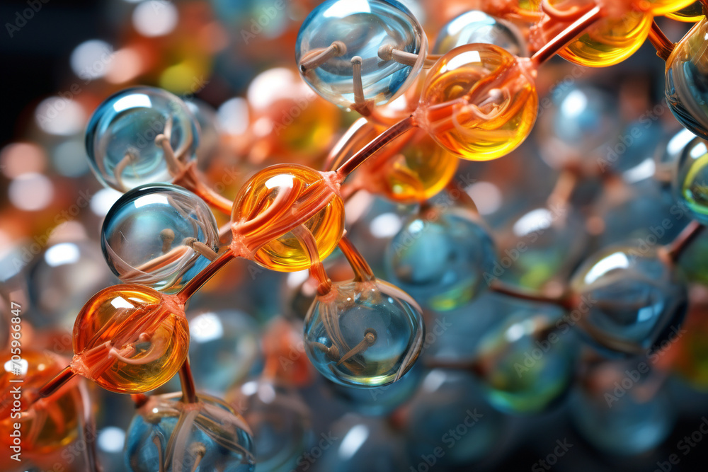 Photographing the molecular structure of a histone protein, showcasing ...