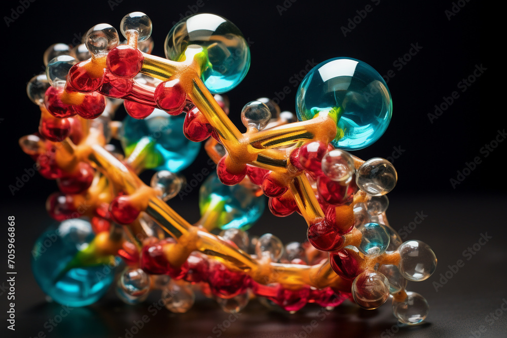 Photographing the molecular structure of a histone protein, showcasing ...
