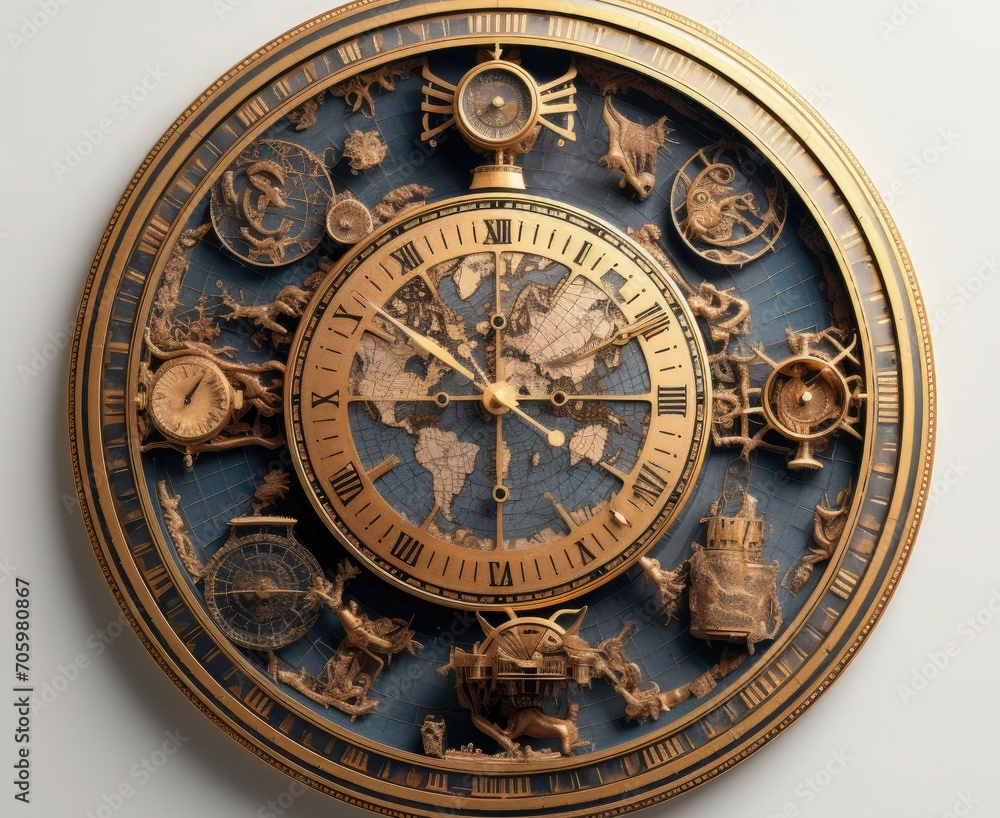 Travel back in time with an AI-generated vintage world map that ...