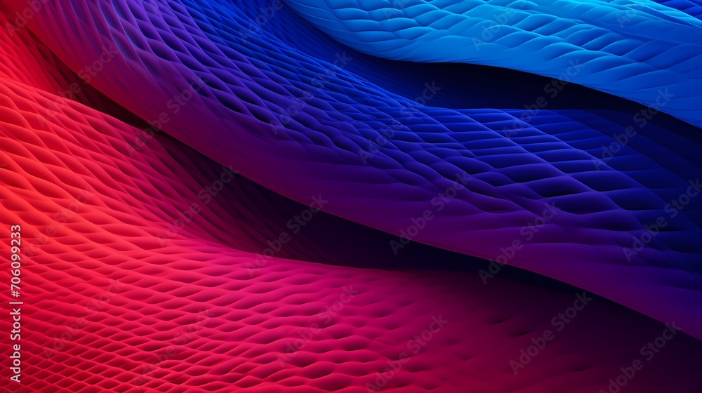 Mesmerizing abstract gradients interlace with halftone patterns ...