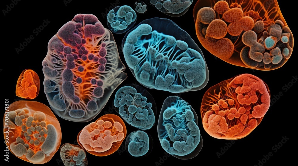 Magnified image of hand and foot development in human embryo, captured ...