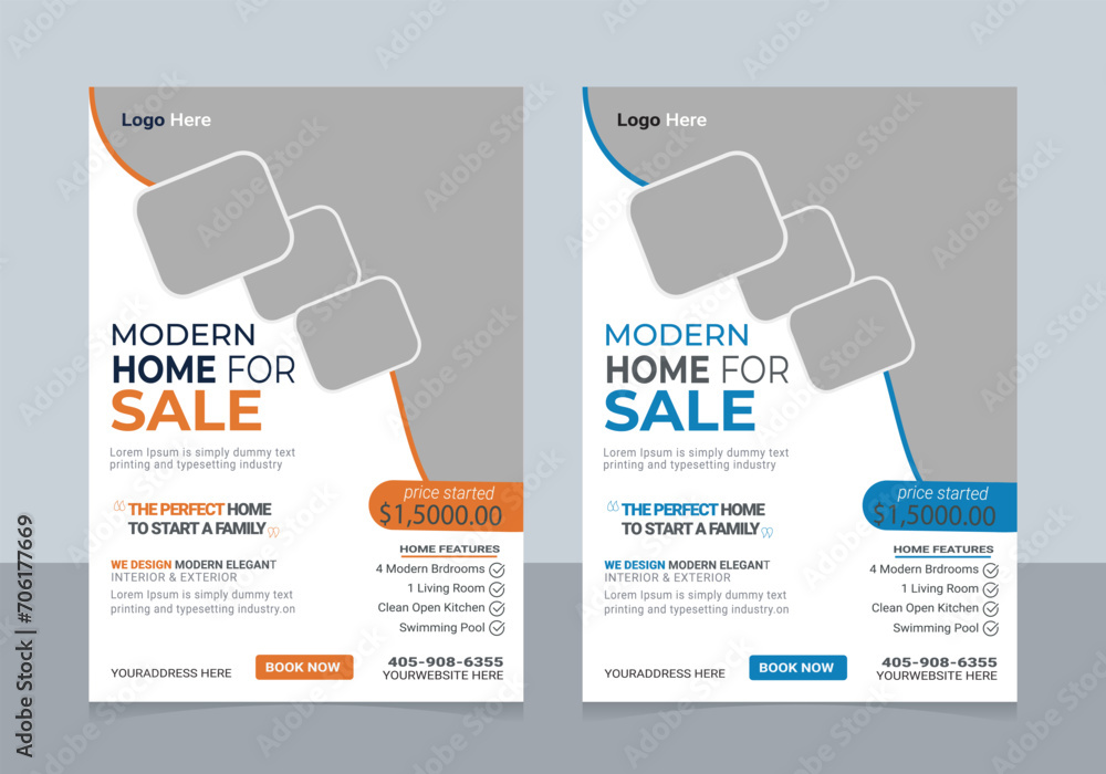 Real Estate Flyer Design, Real Estate flyer template, Flyer Design ...