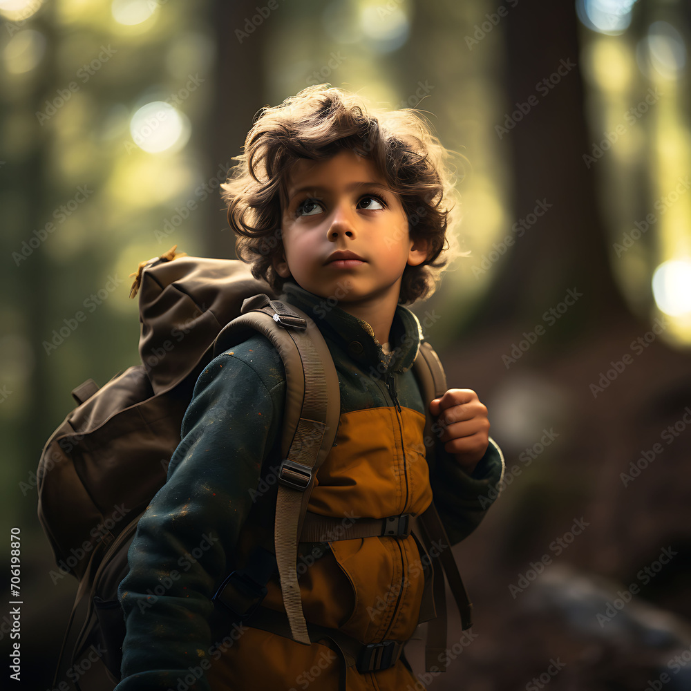 In this quiet dance between the young explorer and the natural world ...