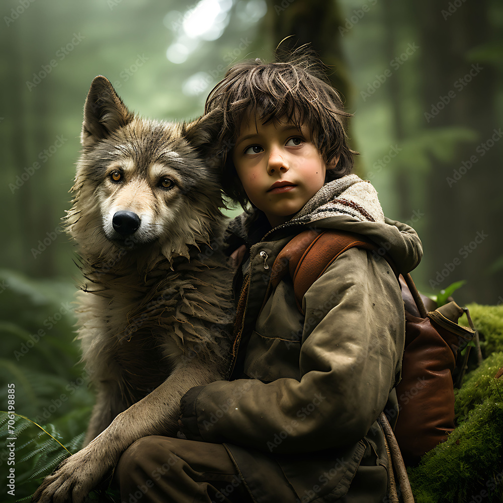 In this quiet dance between the young explorer and the natural world ...