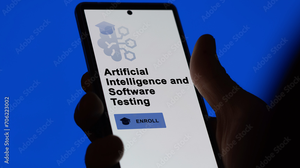 January 03th 2024. Student enrolls to AI and Software Testing program ...