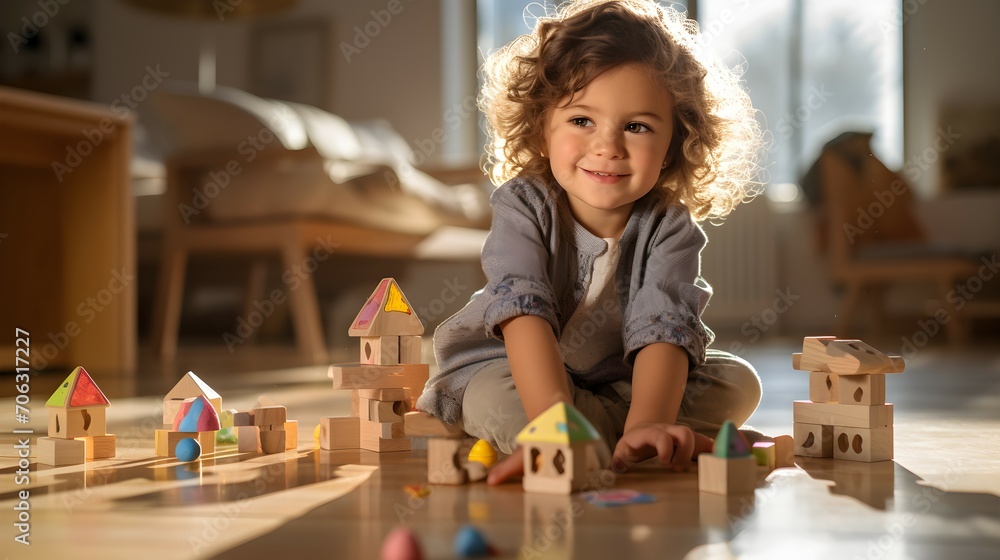 little child playing with blocks , young kids playing with blocks at ...
