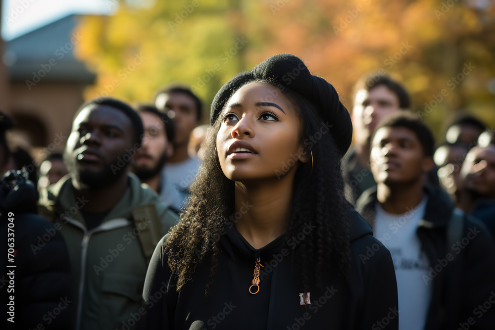 An image showing a college seminar where students are learning about ...