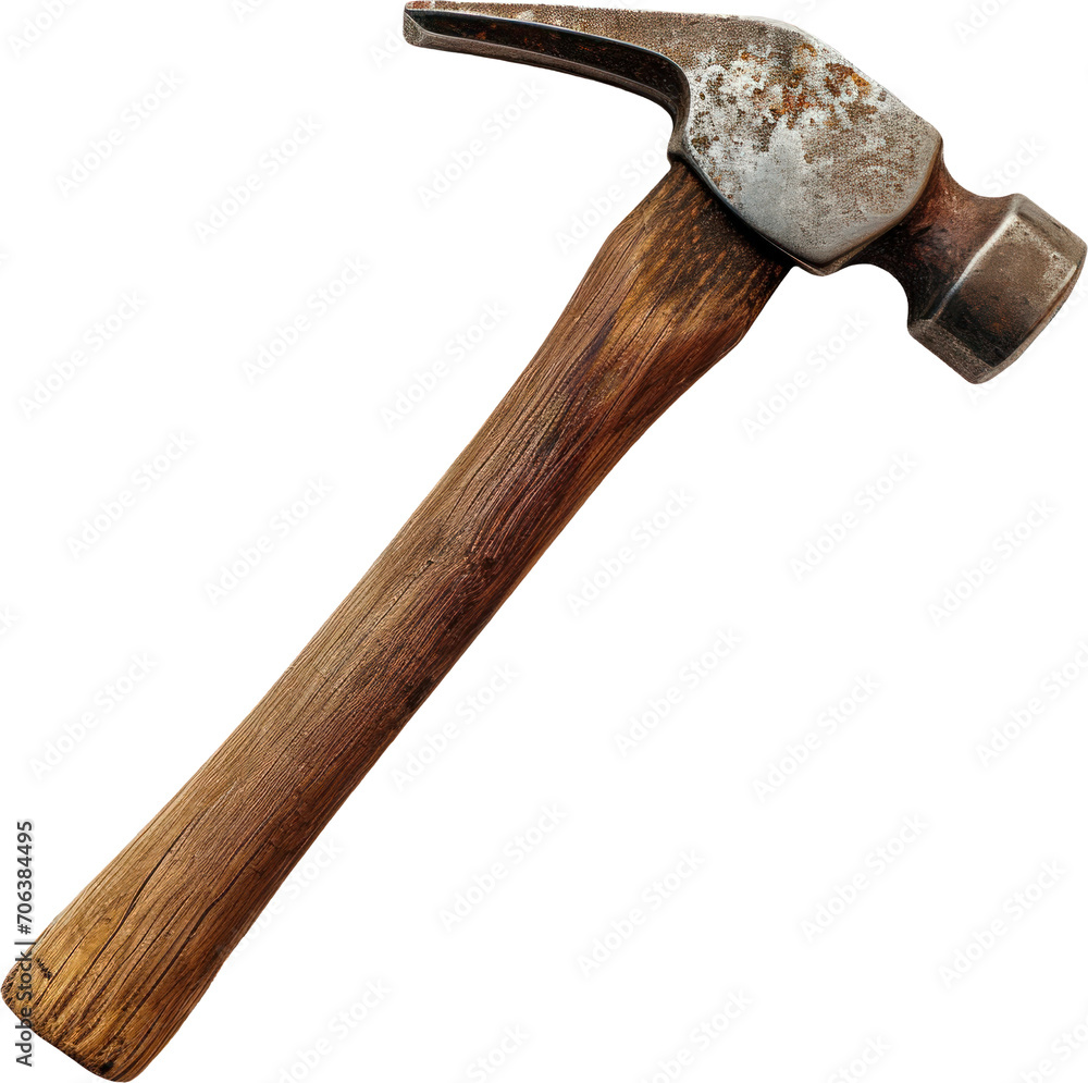 Hammer transparent background PNG clipart Stock Photo | Adobe Stock