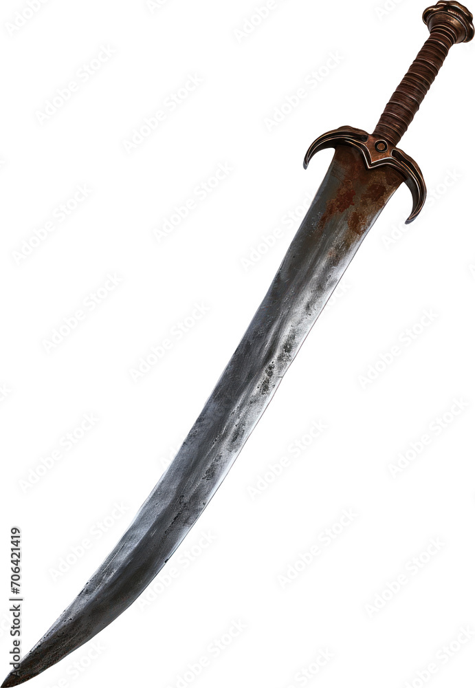 Sword transparent background PNG clipart Stock Photo | Adobe Stock