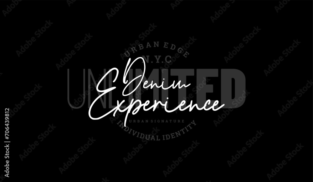 Urban edge, abstract typography motivational quotes modern design ...