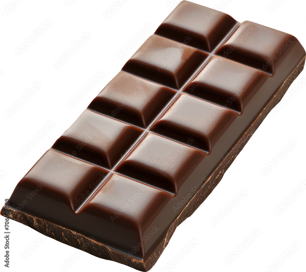Chocolate bar transparent background PNG clipart Stock Photo | Adobe Stock