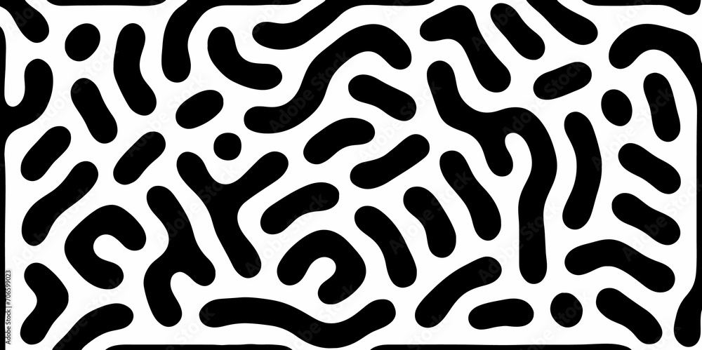 Abstract Turing organic wallpaper with background. Turing reaction ...