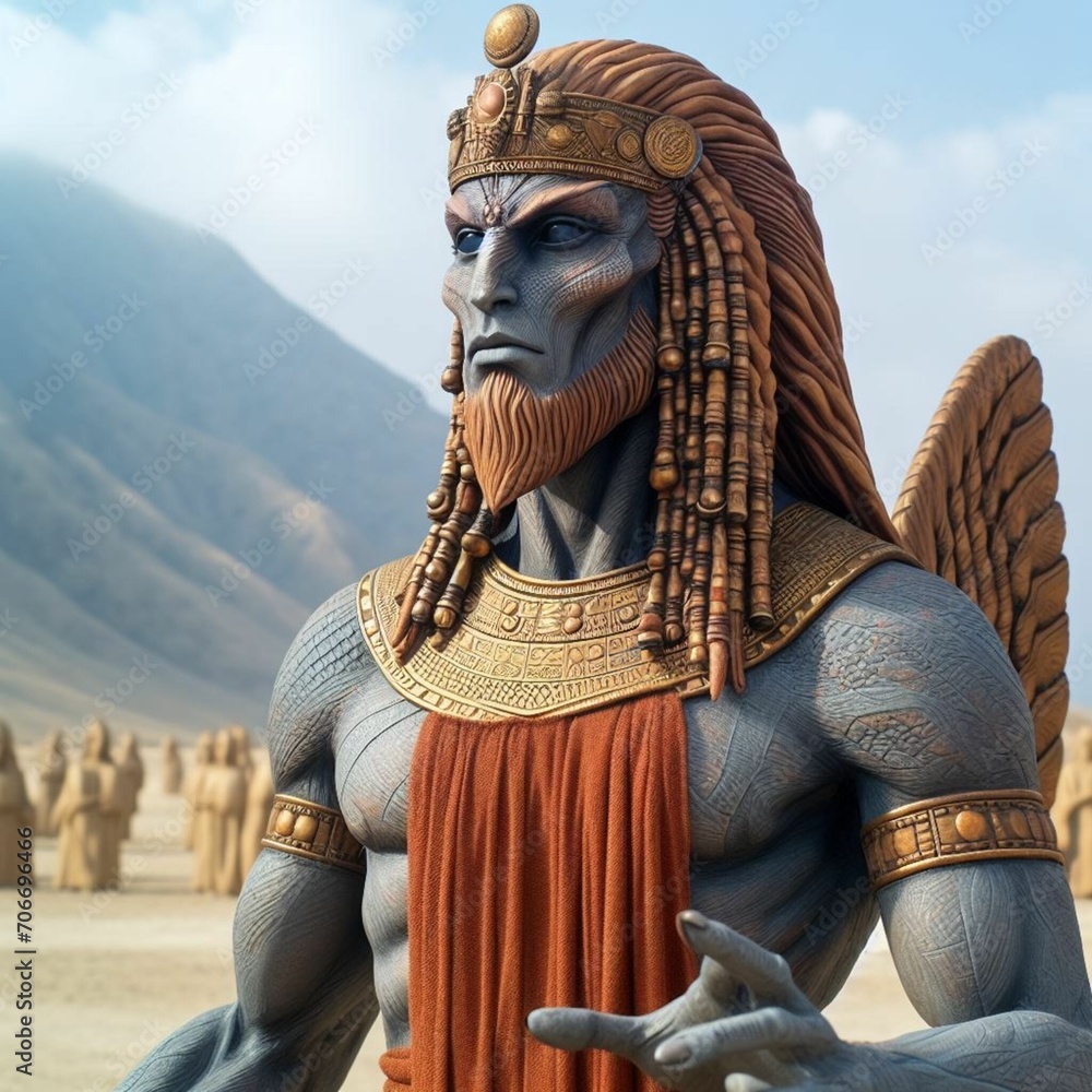 Los anunnakis son un grupo de deidades sumerias y acadias identificadas ...