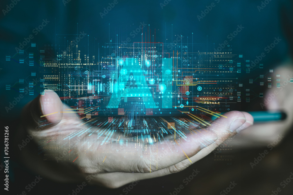 Technology AI (Artificial intelligence), Data analysis and technology ...