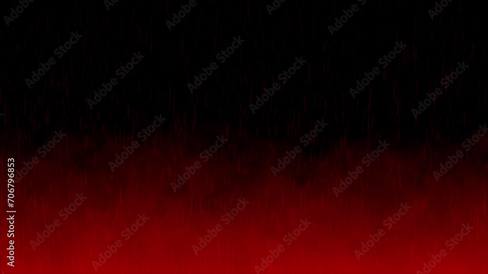 Rainfall animation overlay background motion graphics storm seamless ...