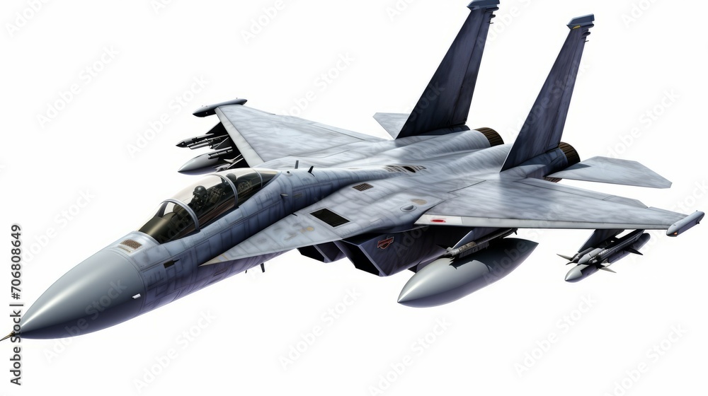 F 15 Fighter jet plane isolated on white background png cutout isolated ...