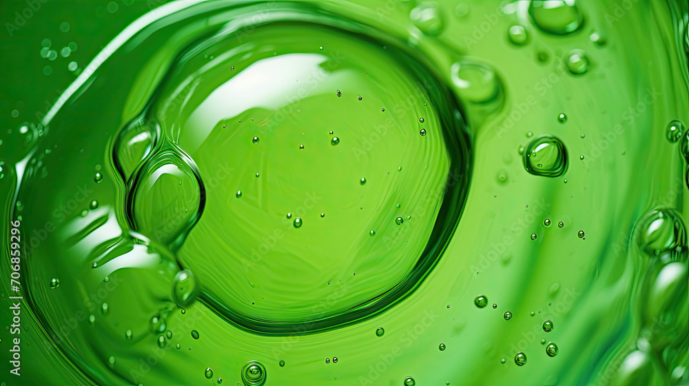 Green Water Drops signifies a collection of images capturing water ...
