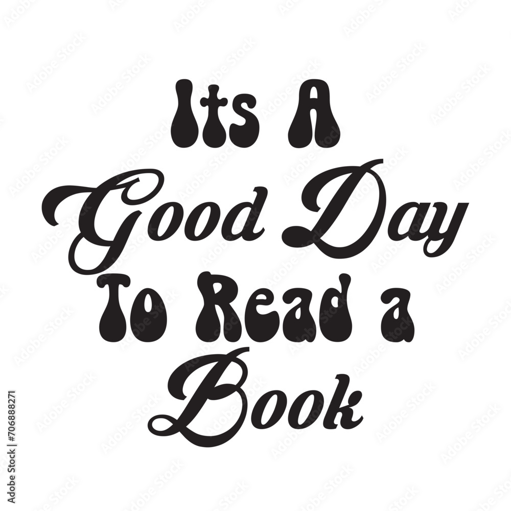 It is A Good Day To Read A Book Svg • Book Lover SVG Files For Cricut ...